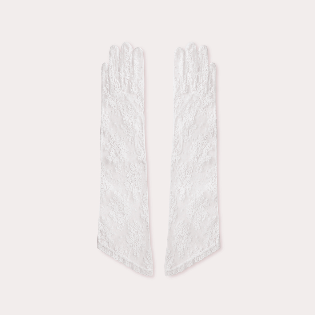 Versaille Lace Opera Glove | 7" | Handcrafted | Seymoure Gloves
